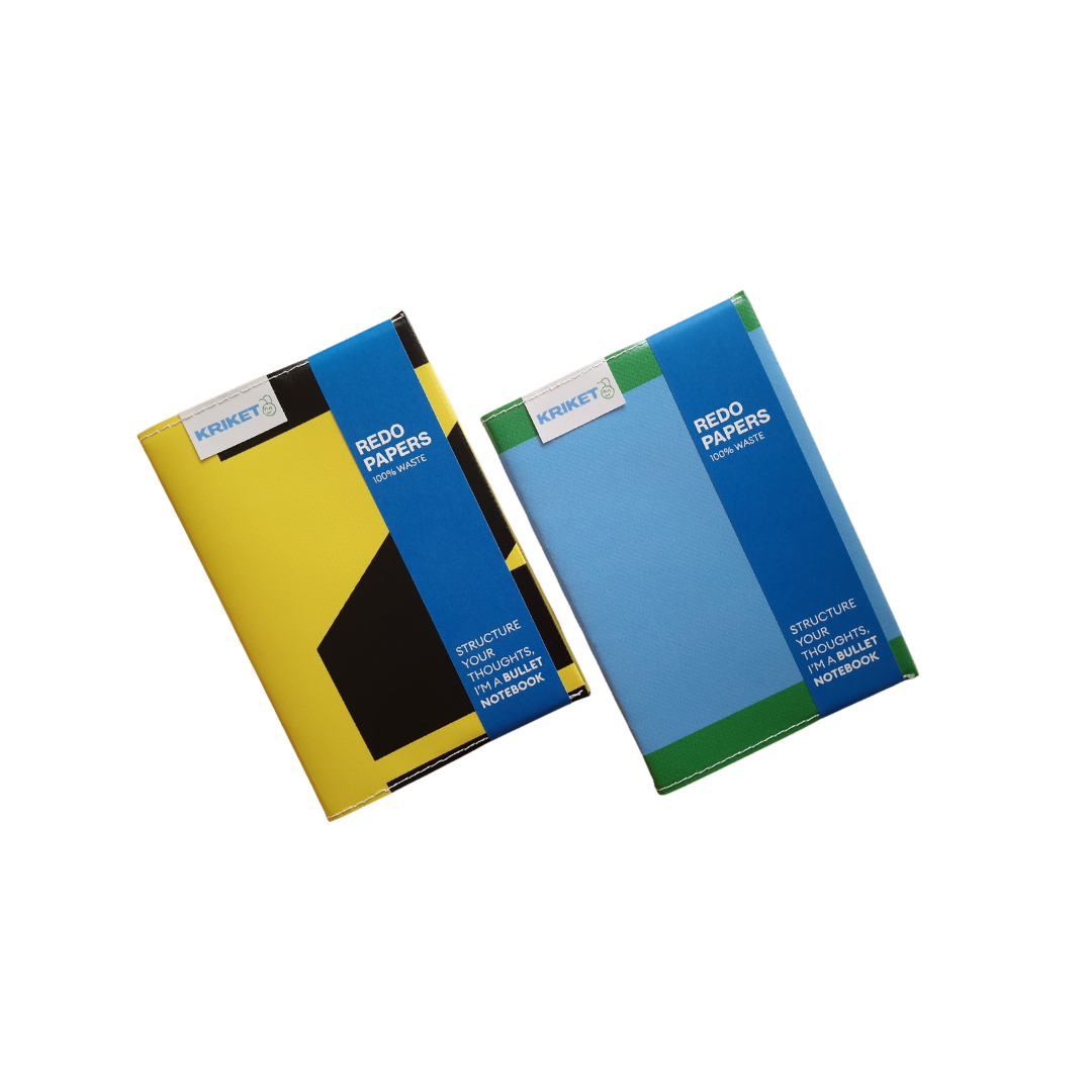 Upcycled KRIKET Notebook